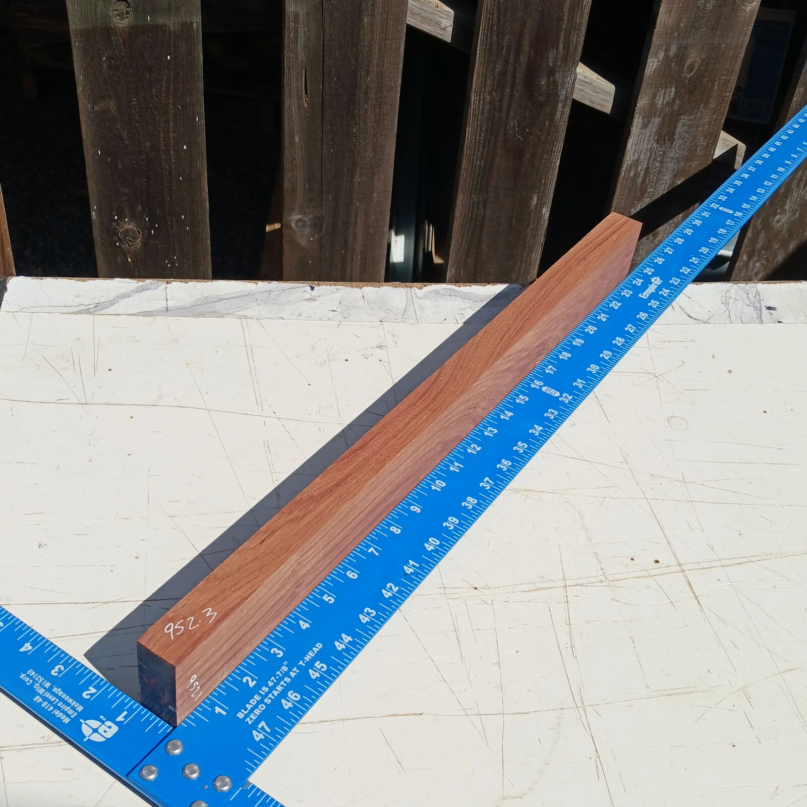 Honduran Rosewood G2 1x2.5x24.125 Blank Wood for Woodworking Projects ...