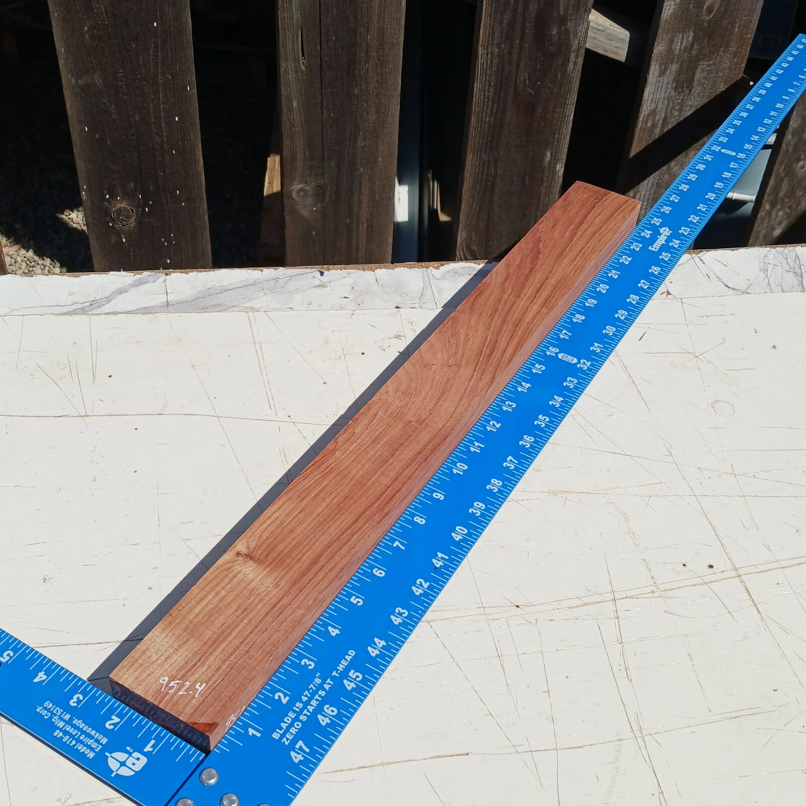 Honduran Rosewood G2 1x2.5x24.125 Blank Wood for Woodworking Projects ...
