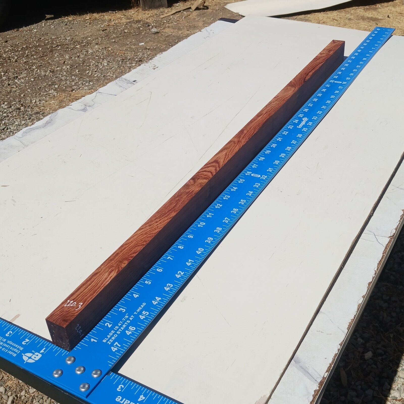 Honduran Rosewood G1 1x1.75x37 Blank Wood for Woodworking Projects ...