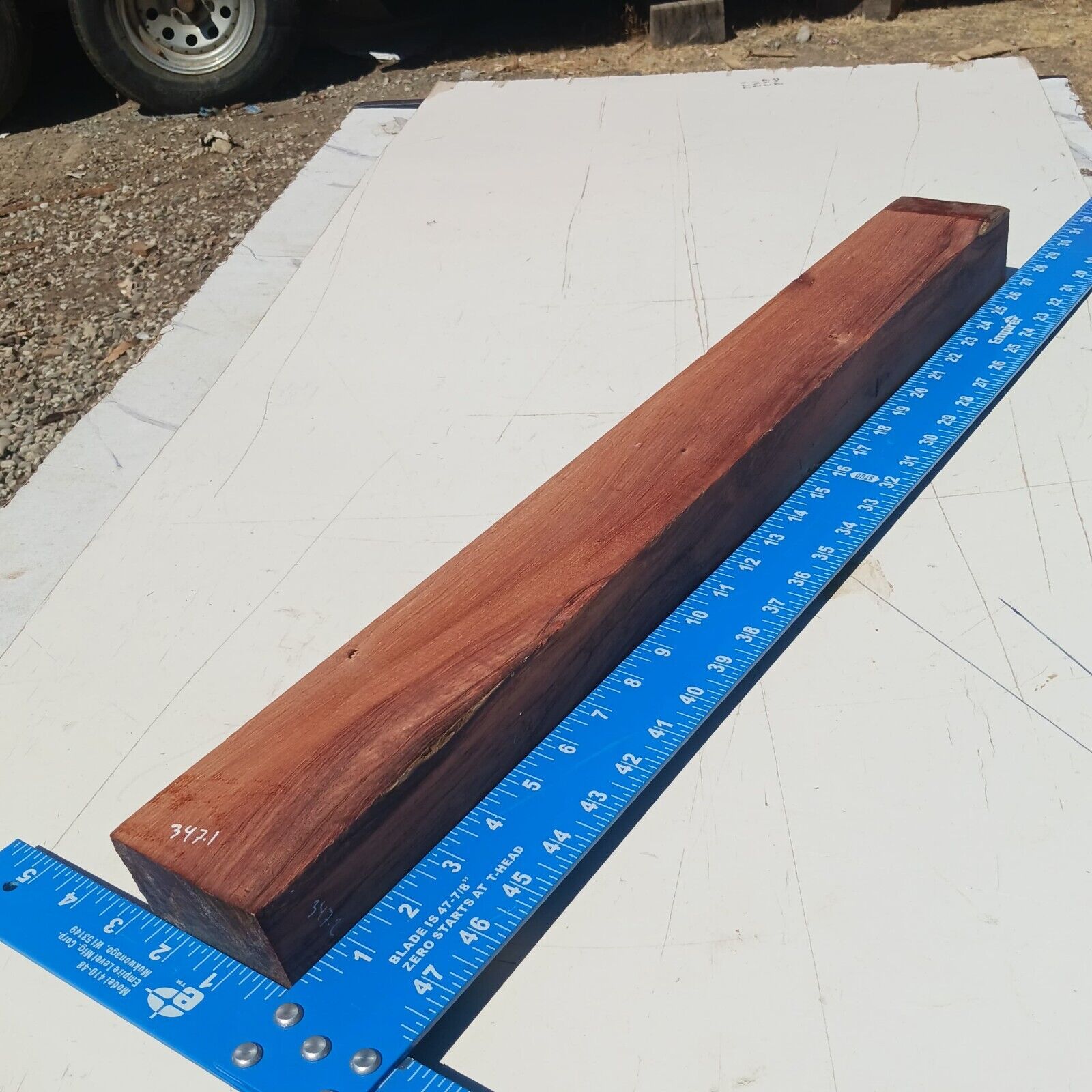Honduran Rosewood G2 2.375x2.75x27.125 Blank Wood for Woodworking ...
